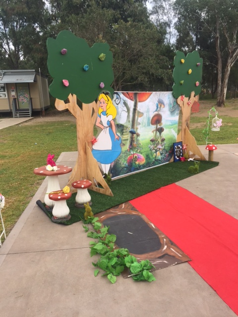 Alice in Wonderland setup 1 - Kitchen Angels Sydney