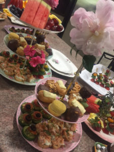 Floral high tea - Kitchen Angels Sydney